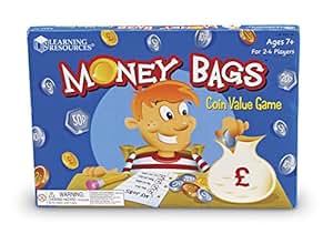 Learning Resources Money Bags Coin Value Game: Amazon.co.uk: Toys & Games