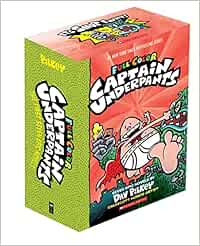 Buy Captain Underpants Full Color Edition Box of 7 Books Book Online at ...