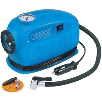Draper 65958 12-Volt DC Mini Air Compressor: Amazon.co.uk: Car & Motorbike