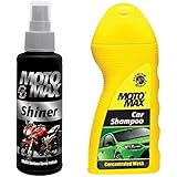 Motomax Shiner Multi surface Spray Polish 100 ml|Instantly Cleans ...