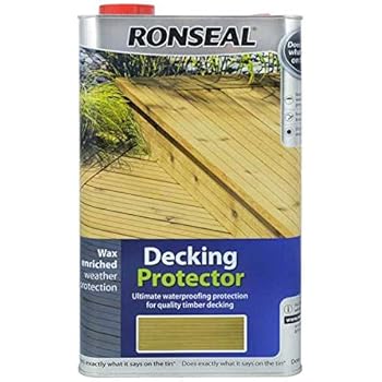 Ronseal DPN5L Decking Protector Natural 5 Litre: Amazon.co.uk: DIY & Tools