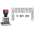 Athena Stamps Ltd Colop Received Dater Stamp 30 x 45 mm : Amazon.co.uk ...