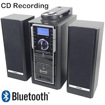 TOWER MODULAR MUSIC SYSTEM WITH CD RECORDING - Steepletone SMC2014-BT ...