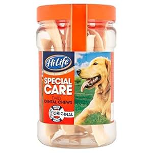 HiLife Special Care Daily Dental Dog Chews Original '3 x Jars - Total ...