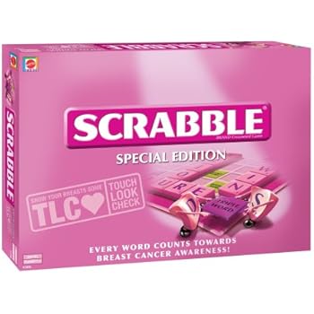 Special Edition Pink Scrabble: Amazon.co.uk: Toys & Games