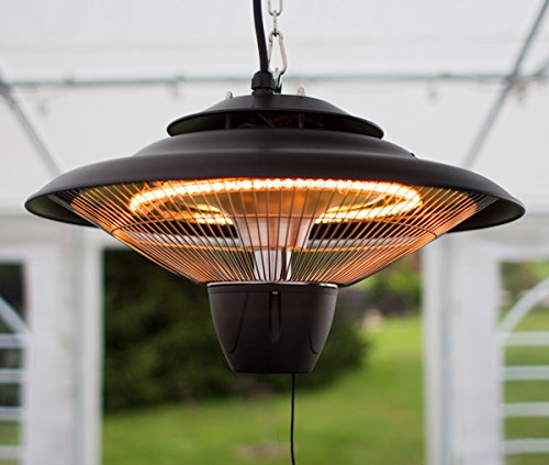 Firefly 1.5kW Ceiling Hanging Electric Halogen Garden Outdoor Patio ...
