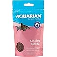 AQUARIAN Complete Nutrition, Aquarium Bottom Feeder Fish Food Sinking ...