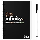 Rays Of Ink Infinity Re-writeable/Reusable Notebook - Eco Friendly ...