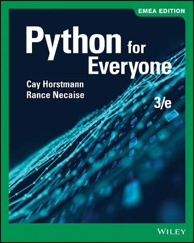 Python for Everyone: Horstmann, Cay S., Necaise, Rance D. + Free Delivery