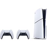 SIE Sony PlayStation 5 Slim Disc with Extra Dualsense White Controller ...
