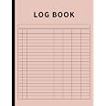 Log Book: Large Multipurpose with 7 Columns to Track Daily Activity ...