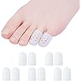Hoogoo Pinky Toe Caps, Breathable Toe Protector Cover Sleeves 10 Pcs ...