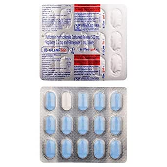 K-Glim-Trio - Strip of 15 Tablets : Amazon.in: Health & Personal Care