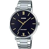 Casio MTP-S101-7BVDF Fabric Band Mens Watch White Dial, casual: Buy ...