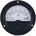 Om Meters MO-65 Round Moving Coil Analog Panel Meter 500uA Micro ...