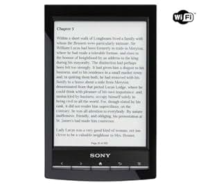 Sony PRS-T1 BLACK - Ultra slim and lightweight reader with superior ...