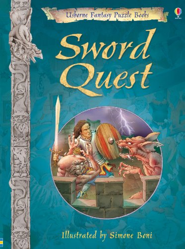Sword Quest (Usborne Fantasy Puzzle Books) : Andy Dixon, Simone Boni ...