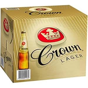 Crown Lager 12 x 375ml: Amazon.co.uk: Grocery
