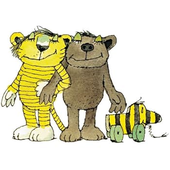 Amazon.de: Kunstdruck / Poster 58x48 cm BUSSI TIGER Janosch - Bär Tigerente
