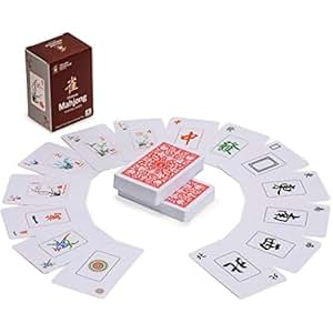 Chinese Traditional Mahjong Playing Kards - 144 Card Set: Amazon.co.uk ...