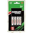 Buy Eveready BP4C 700 NIMH Charger and 4 AA Rechargeable Battery (White ...