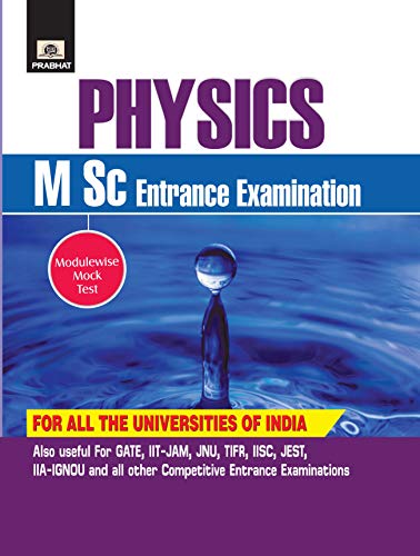 Buy MSC PHYSICS ENTRANCE EXAMINATION Book Online at Low Prices in India ...