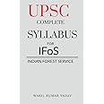 Buy UPSC COMPLETE SYLLABUS FOR IFoS: INDIAN FOREST SERVICE Book Online ...