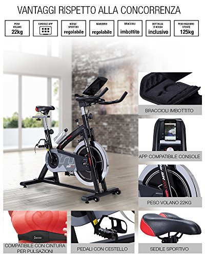 Recensione e opinioni su Sportstech Cyclette Professional SX200 ...
