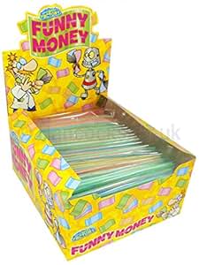Funny Money Edible Paper Money - 24 Pack: Amazon.co.uk: Grocery
