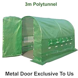FeelGoodUK PRO Polytunnel Greenhouse Pollytunnel Poly Polly Tunnel ...