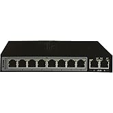 D-Link 8 Port PoE Smart Switch - Black [DGS-1008P/E]: Buy Online at ...