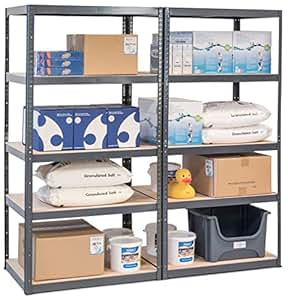 Pack of 2 Garage Racking Shelving Units - UK's Bestselling STORALEX ...