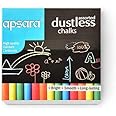 Apsara Assorted Dustless Chalks, 100 Units (Pack of 10 x 10 Units ...