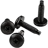 StarTech.com Server Rack Screws and Clip Nuts - 50 pack - 10-32 Screws ...