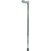 Aidapt Right Handed Adjustable Height Lightweight Walking Stick with ...