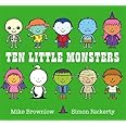 Ten Little Monsters: Amazon.co.uk: Brownlow, Mike, Rickerty, Simon ...