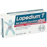 Lopedium T akut bei akutem Durchfall Tabletten 10 stk by HEXAL AG ...