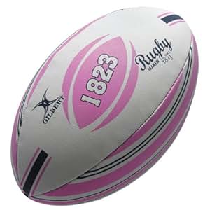 Gilbert Men's Random Rugby Ball - Pink, Size 5: Amazon.co.uk: Sports ...