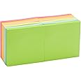 Amazon Basics Square Sticky Notes, 7.6 x 7.6 cm, 12-Pack, Assorted ...