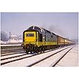 Class 55 Deltic Diesel Locomotive Engine Railway Train Christmas Xmas ...