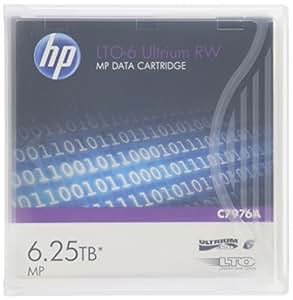 HP C7976A 6,25TB MP RW-Datenkassette LTO-6 Ultrium: Amazon.de: Computer ...
