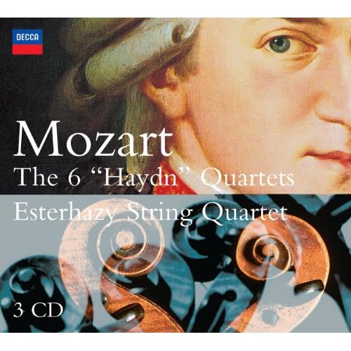 Mozart: 6 Haydn Quartets (3 CDs) by The Esterhazy Quartet on Amazon Music - Amazon.co.uk