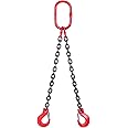 5ft Heavy Duty Industrial Lifting Chain,2 Ton Capacity, 6mm Thick ...