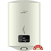 Buy V-Guard Victo Plus DG Water Geyser 15 Litre | In-built Safe Shock Module | Stylish Digital ...