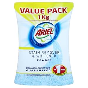 Ariel Stain Remover and Whitener Powder 1 kg (Pack of 2): Amazon.co.uk ...