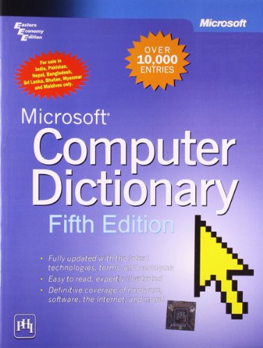 Buy Microsoft Computer Dictionary Book Online at Low Prices in India ...
