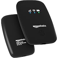 AUSEK 5G Portable WiFi Hotspot Wireless Dongle with Upto 2Gbps Download, 10000mAh Battery, Dual ...