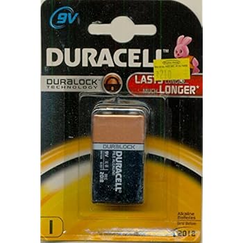Duracell 9V, 6LR61 Alkaline Battery: Amazon.in: Electronics