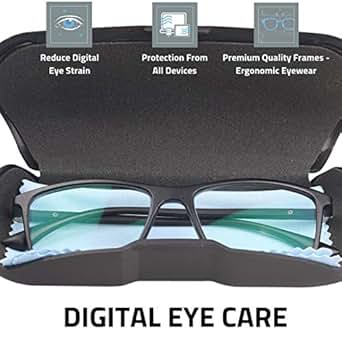 Intellilens® Premium Blue Cut Zero Power Spectacles with Anti-glare for ...