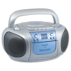 Daewoo Light and compact Portable CD Player FM / AM Radio: Amazon.co.uk ...